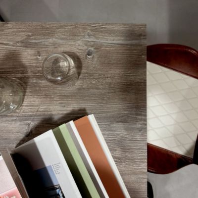 Plateau 110x70 decor chene saman - Restootab