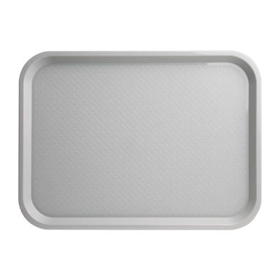 Plateau Fast Food 415 x 305 mm - 7 couleurs - Kristallon - Gris - l41.5 ...