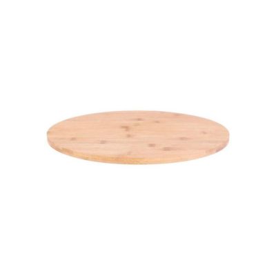 Plateau rond tournant en bambou Green attitude