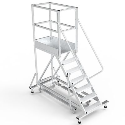 Plateforme roulante 3 marches - Hauteur max. de travail 2.60m - PTF103 ...
