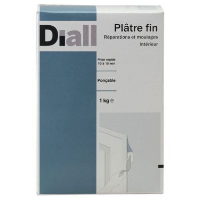 Plâtre fin en poudre 1 kg | Castorama