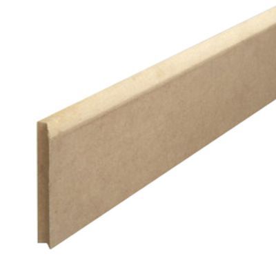 Plinthe en MDF brut 10 x 100 mm L.2,40 m | Castorama