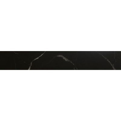 Plinthe fine marbre noir 8 x 42,5 cm