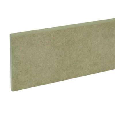 Plinthe MDF brut hydro 12 x 150 mm L.2,43 m | Castorama