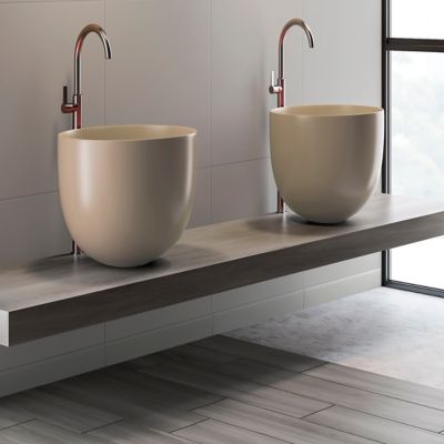 Plinthe Plain 8 x 60 cm taupe GoodHome