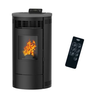 Poêle à granulés Air Flavia 9,5 kW Noir Sannover