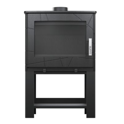 Poêle à bois en fonte Supra Adam bûcher 7.3kW 150m²