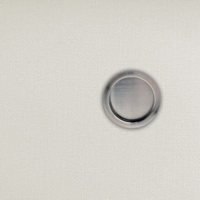 Poignée cuvette encastrée ronde grise avec tire-doigt pour porte ...