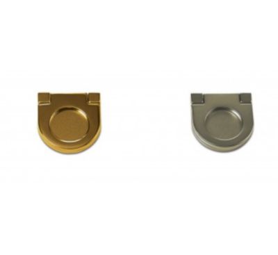 Poignée Vora 3262-Nickelé brossé. 36x22x36mm. 27x5mm.