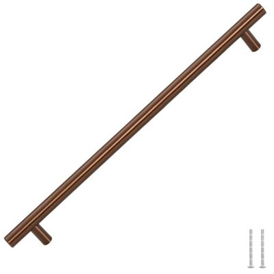 Poignées d armoire 5 pcs bronze 320 mm acier inoxydable