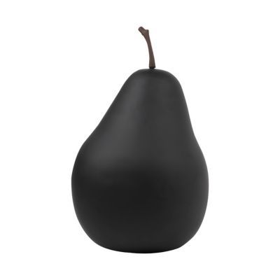 Poire décorative petit modèle noir mat | Castorama
