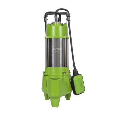 Pompe d'évacuation 1100W Eaux usées Pompe de relevage Inondation VITO ...
