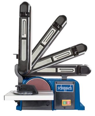 Ponceuse à bande et à disque stationnaire Scheppach BTS900 230 V 370 W