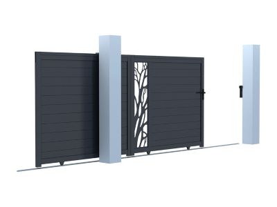 Portail Castorama Aluminium