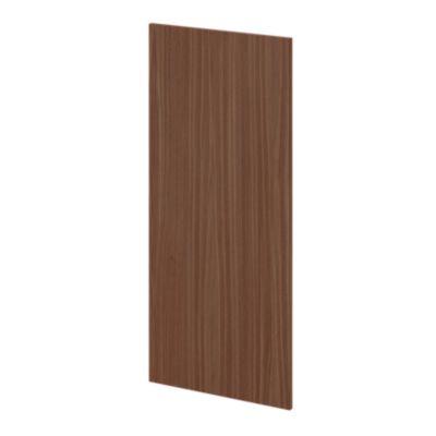 Porte battante effet noyer GoodHome Atomia H. 112,2 x L. 49,7 cm ...