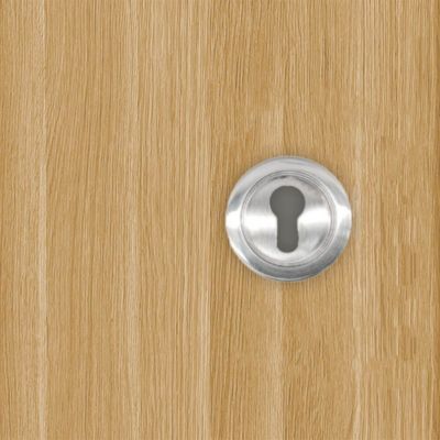Porte coulissante cloison Matild 93 cm avec crochet cylindre rond ...