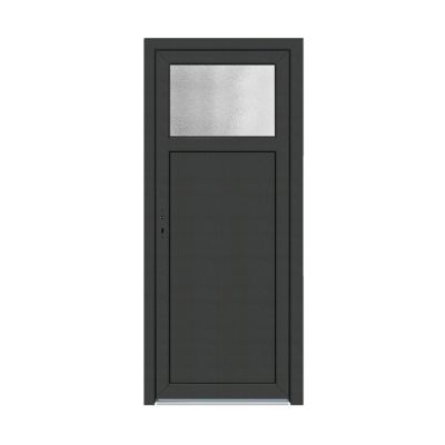 Porte De Service Gris Anthracite
