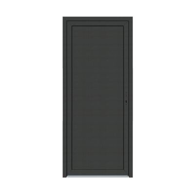 Porte De Service Gris Anthracite