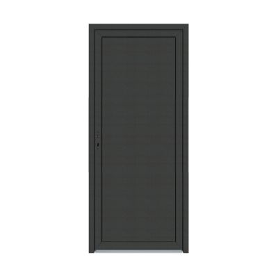 Porte De Service Gris Anthracite