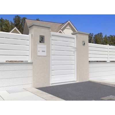 Portillon brise-vue SPASIE 1000x1857mm (Blanc)