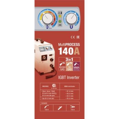 Poste à souder inverter semi-automatique EASYMIG 140 150 A, MIG/MAG ...