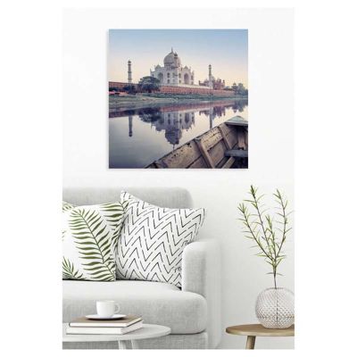 Poster intissé YAMUNA 90 x 90 cm - Décoration intérieure HD