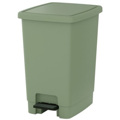 Poubelle de cuisine à pédale Bucket Sundis coloris vert 30 L
