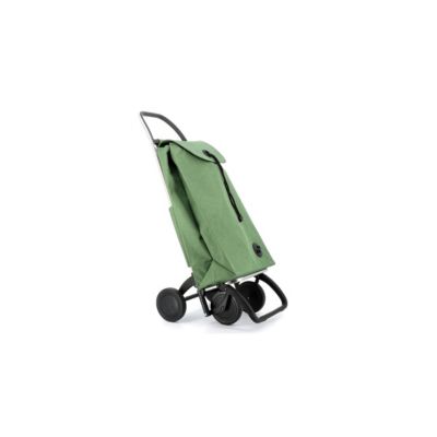 Poussette de marché 4 roues 43l Rolser IMX382 VERDE i-max tweed