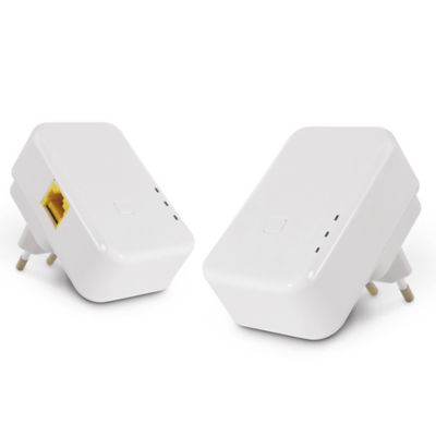 Prise CPL 300 MBPS - Fiche FR/SH Avidsen, lot de 2 | Castorama