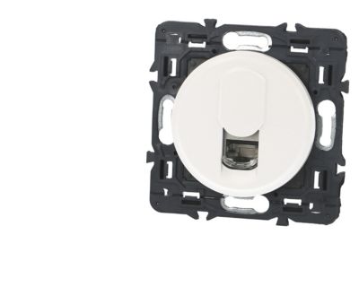 Prise RJ45 cat.6 STP blanche Legrand Céliane™