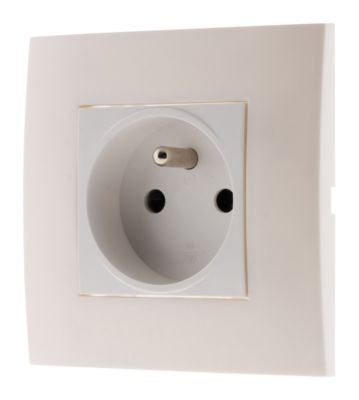 Prise Simplea 2P+T encastrable - Zenitech
