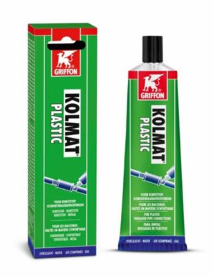 Produit d'étanchéïté KOLMAT PLASTIC - Tube avec étui de 125 g - GRIFFON