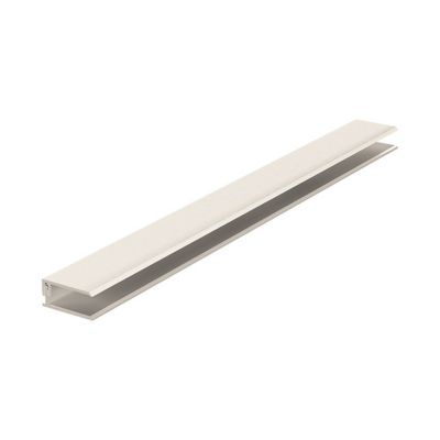 Profil de finition en U bardage pvc Vilo gris - L.3,00 m | Castorama