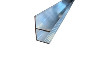 Profil F aluminium 3 m x 16 mm Dhaze | Castorama