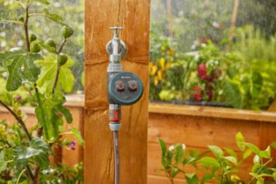 Programmateur d'arrosage Gardena Easyplus avec 2 boutons rotatifs