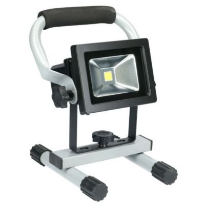 Projecteur chantier LED 10W sur batterie Lithium HANGER 170500 | Castorama