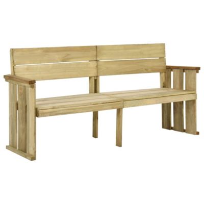 Prolenta Premium - Banc de jardin 172 cm bois de pin imprégné