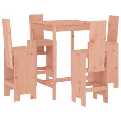 Prolenta Premium - Ensemble de bar de jardin 5 pcs bois massif de Douglas