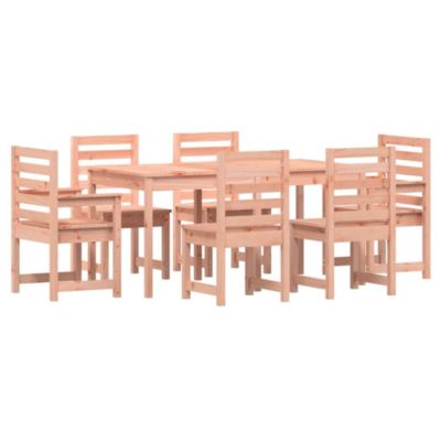 Prolenta Premium - Ensemble à manger de jardin 7 pcs bois massif Douglas
