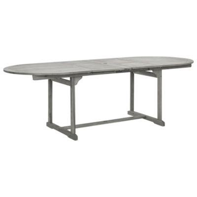 Prolenta Premium - Table à dîner de jardin (160-240)x100x75cm Bois d ...