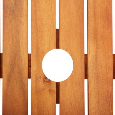 Prolenta Premium - Table de jardin 88x88x74 cm Bois d'acacia massif
