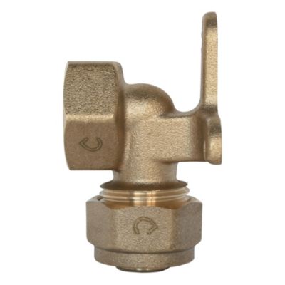 Raccord à compression - coude applique 15/21 - PER diam 16 - Somatherm ...