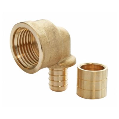 Raccord coudé à glissement pour tube PER Ø16 - coude femelle 15/21 (1/2") | Castorama