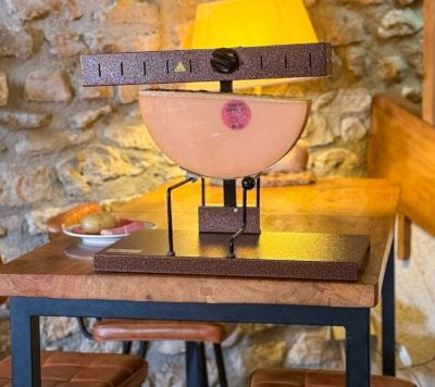 Raclette de fromage - BRON COUCKE - ALPAGE - Noir - 8 personnes - 850 Watt