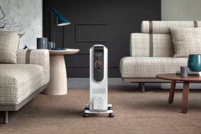 Radiateur à bain d'huile 2000 W Delonghi Dragon 5 - blanc - l.44 x P.26 ...