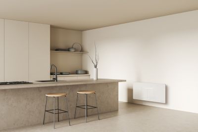 Radiateur électrique céramique 2000W blanc - Carrera Ray Klaas