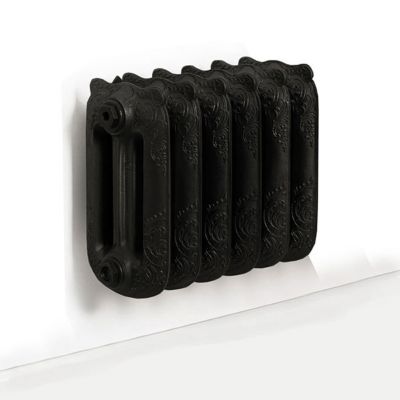 Radiateur fonte noir mural - Hauteur 410mm - Longueur 1016mm - 944 watt ...