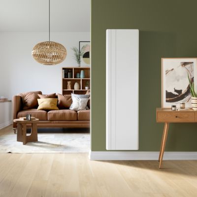 Radiateur vertical 1500W Blanc CHAMANE - INTUIS - M119215