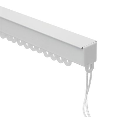 Rail à rideau extensible Millet blanc L.120/210cm GoodHome