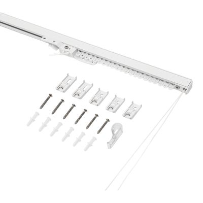 Rail à rideau extensible Millet blanc L.120/210cm GoodHome